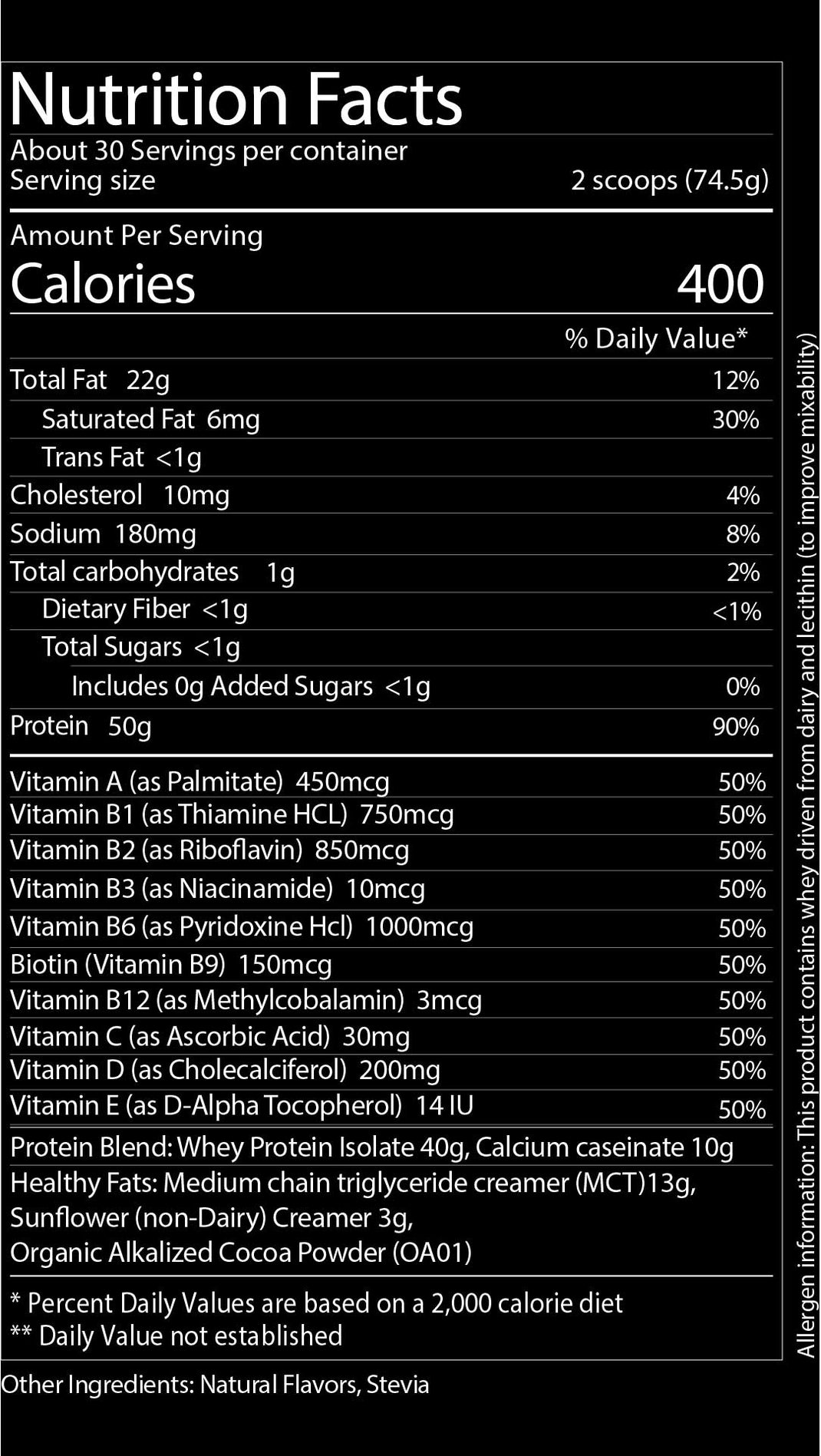 True Meal Keto meal replacement | – Fullerton Nutrition